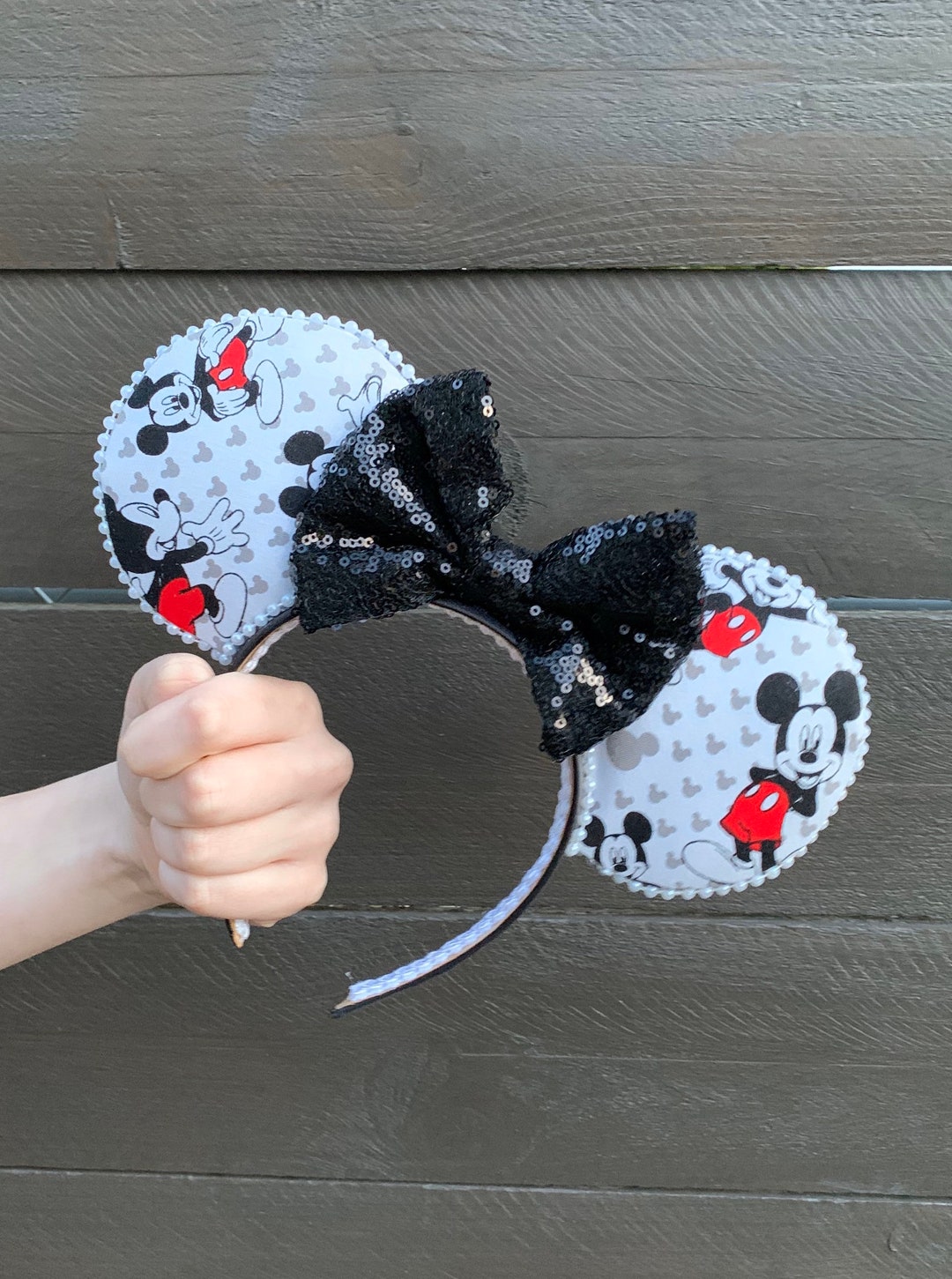Mouse Inspired Ears, Park Ears, Mouse Headband - Etsy