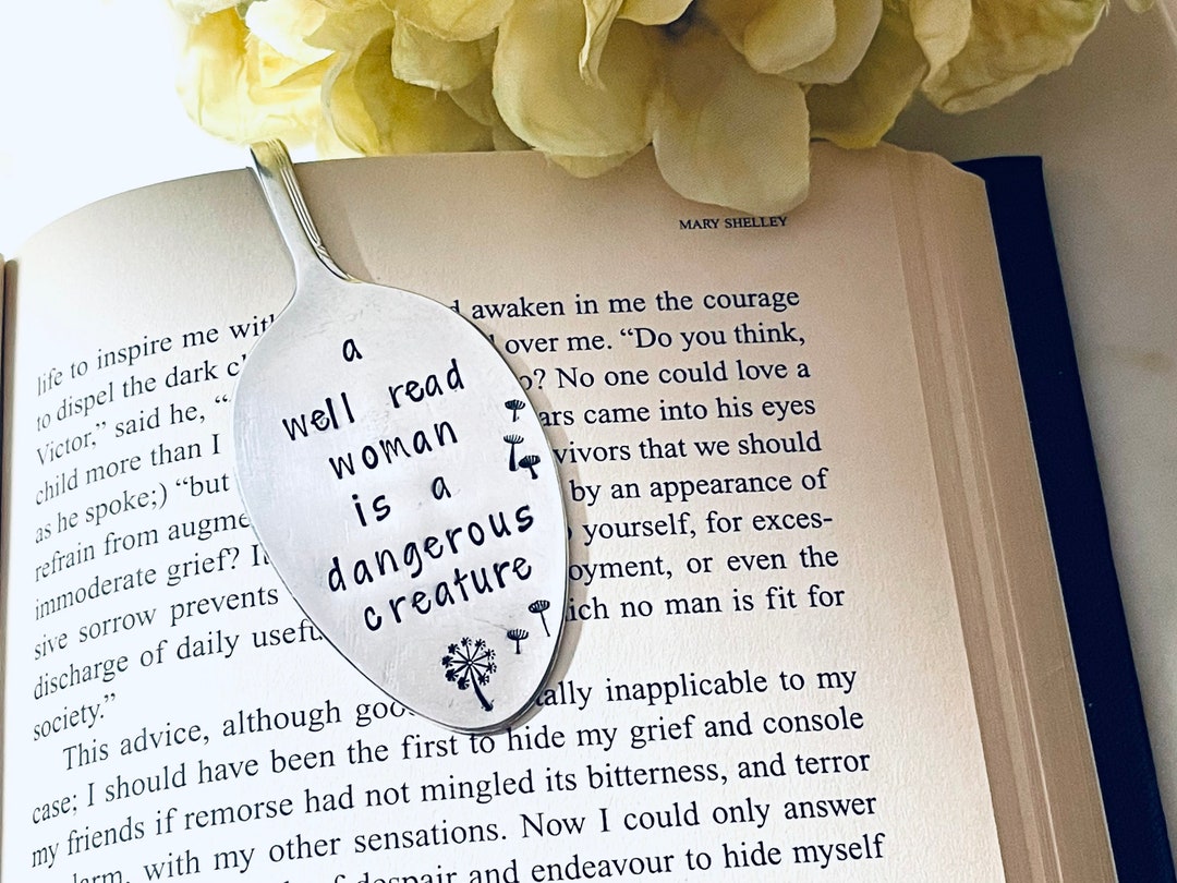 Custom Spoon Bookmarks, Flattened Teaspoon Bookmarks, Fun Gift for ...