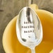 Custom Good Morning Spoon Engraved Hand Stamped Vintage Spoon Gift Good ...