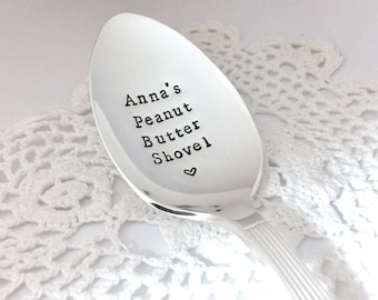 Custom Name Peanut Butter Spoon Personalized Spoons | Etsy