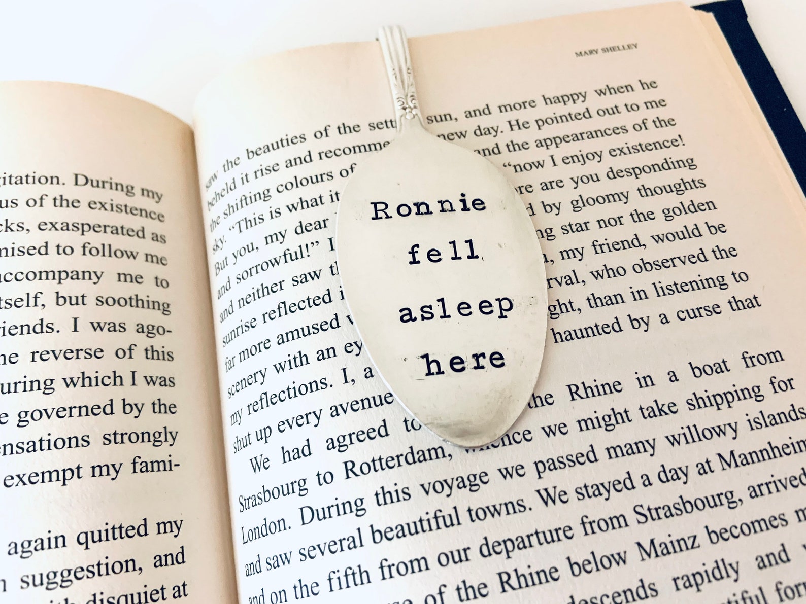 Personalized Spoon Bookmark Custom Bookmarks Flattened Spoon - Etsy