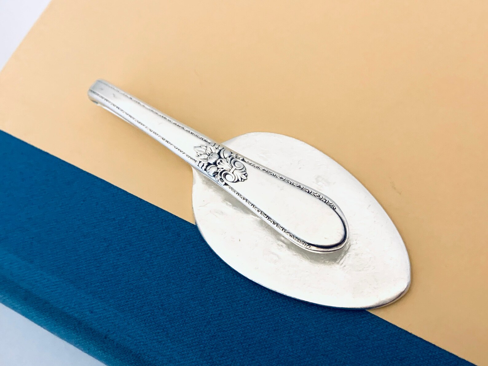 Vintage Spoon Bookmark Teacher Gift Idea Flattened Hand | Etsy