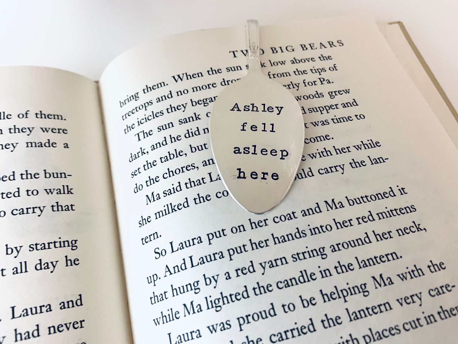 Personalized Spoon Bookmark Custom Bookmarks Flattened Spoon - Etsy