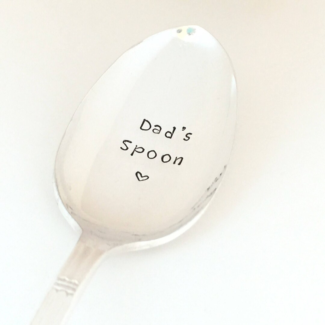 Dad's Spoon - Great Father's Day Gift - Daddy Ice Cream Spoons - Custom ...