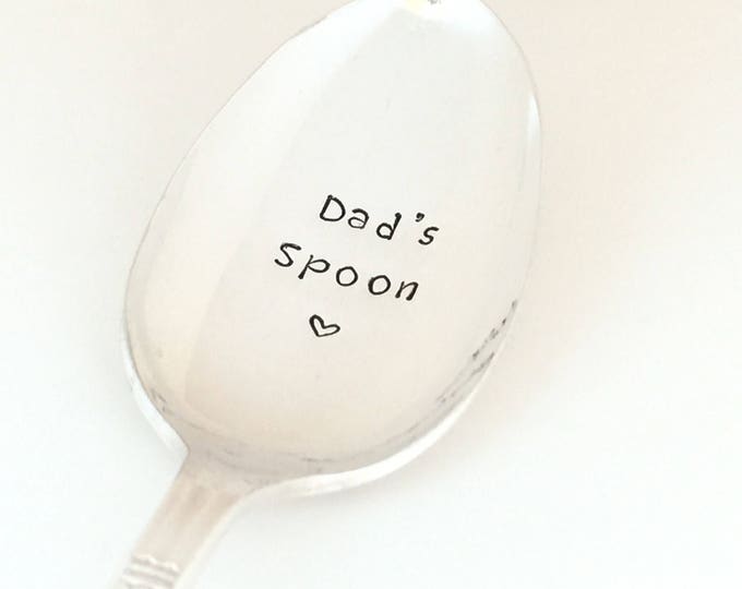 Dad's Spoon - Great Father's Day Gift - Daddy Ice Cream Spoons - Custom ...