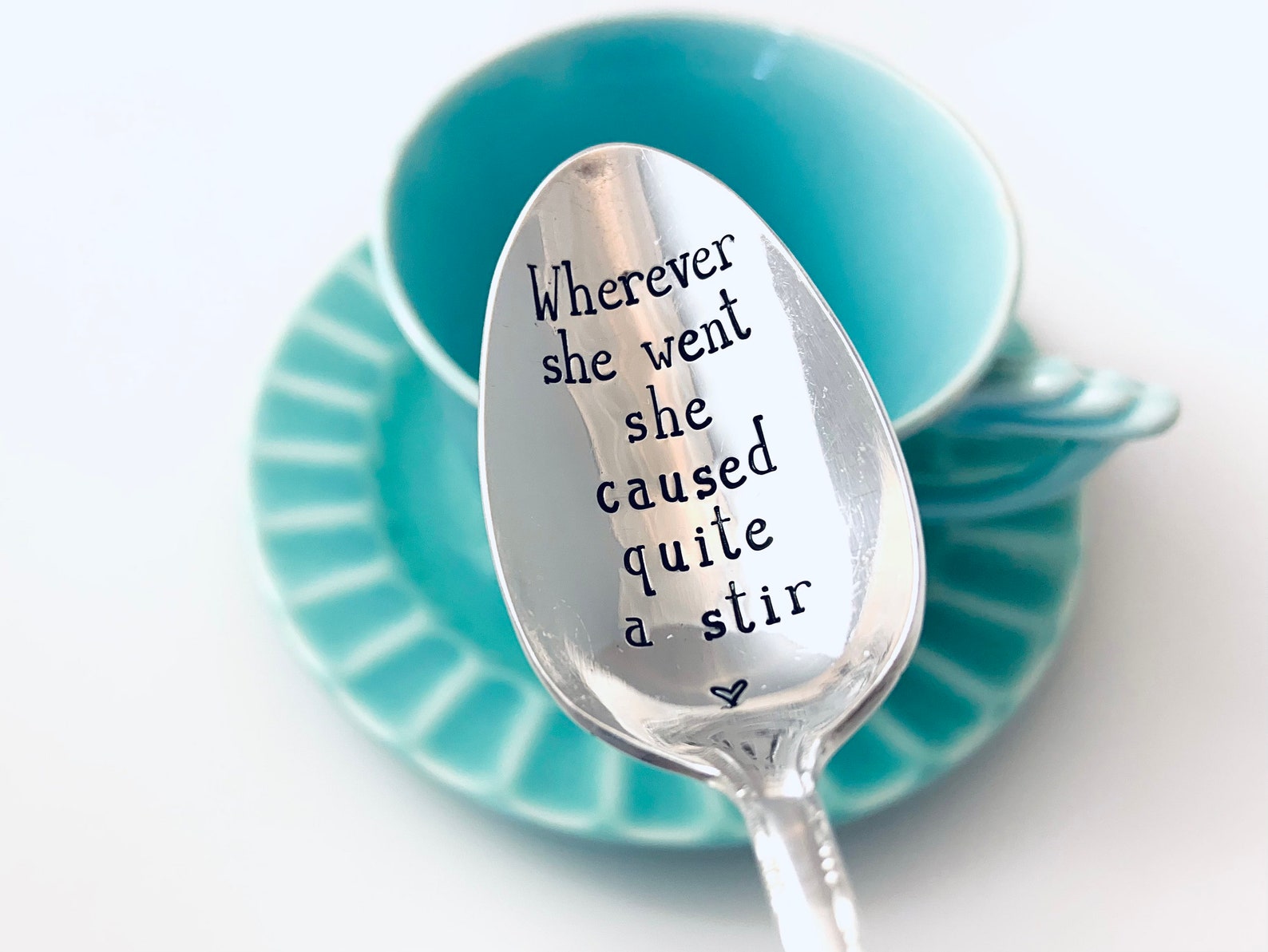 Custom Spoons Vintage Silver Plate Spoons Hand Stamped - Etsy