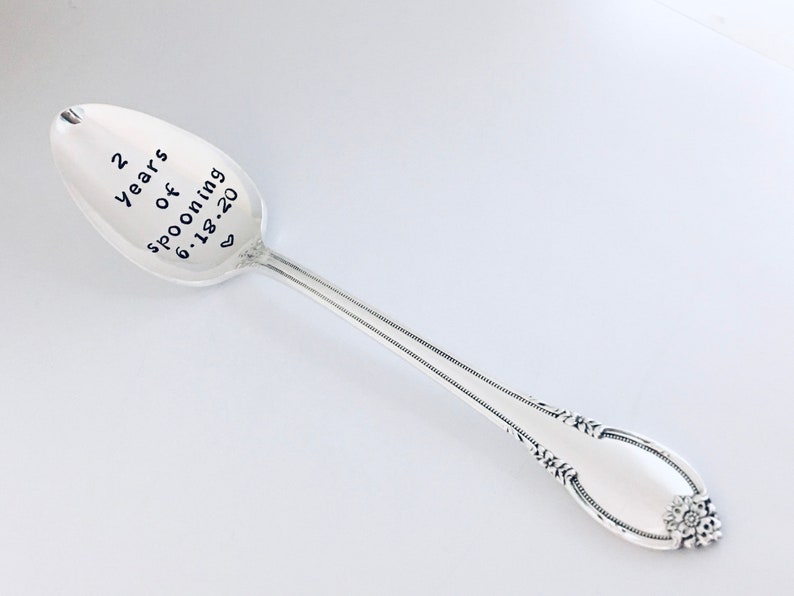 Custom Anniversary Spoon Years of Spooning Personalized - Etsy