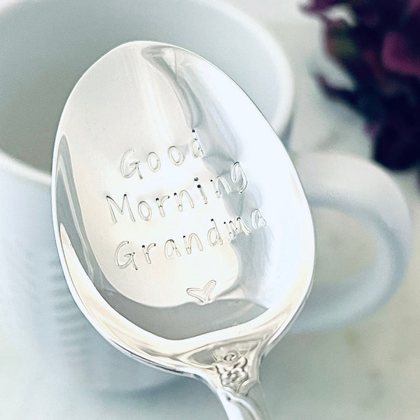 Good Morning Grandma Spoon - Etsy