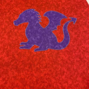 Kid Size - Red and Purple Dragon Cape - Shipping in the USA - Etsy