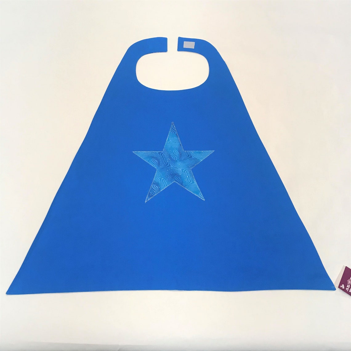 Kid Size - Blue Sparkle Swirl Superhero Cape - Free Shipping in the USA ...
