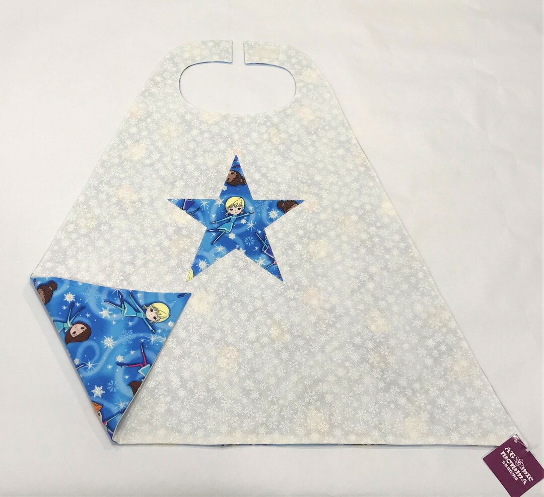 Kid Size - White Sparkly Snow Princess Cape - Free Shipping in USA - Etsy