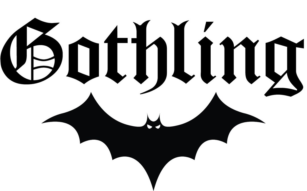 Gothling Bat SVG Files - Etsy