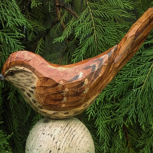 Hand Carved Wooden Comfort Birds - Etsy Canada