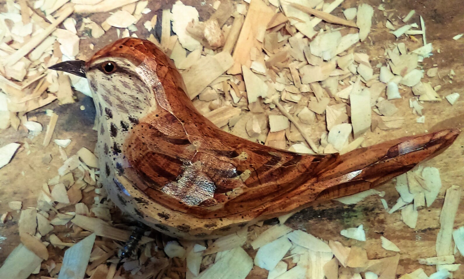 Hand Carved Garden Post Birds - Etsy