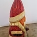 Hand Carved Santa With Pipe - Etsy