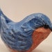 Hand Carved Windowsill Bird (bluebird) Carved From White Pine. - Etsy