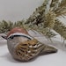 Hand Carved Windowsill Bird (sparrow) - Etsy