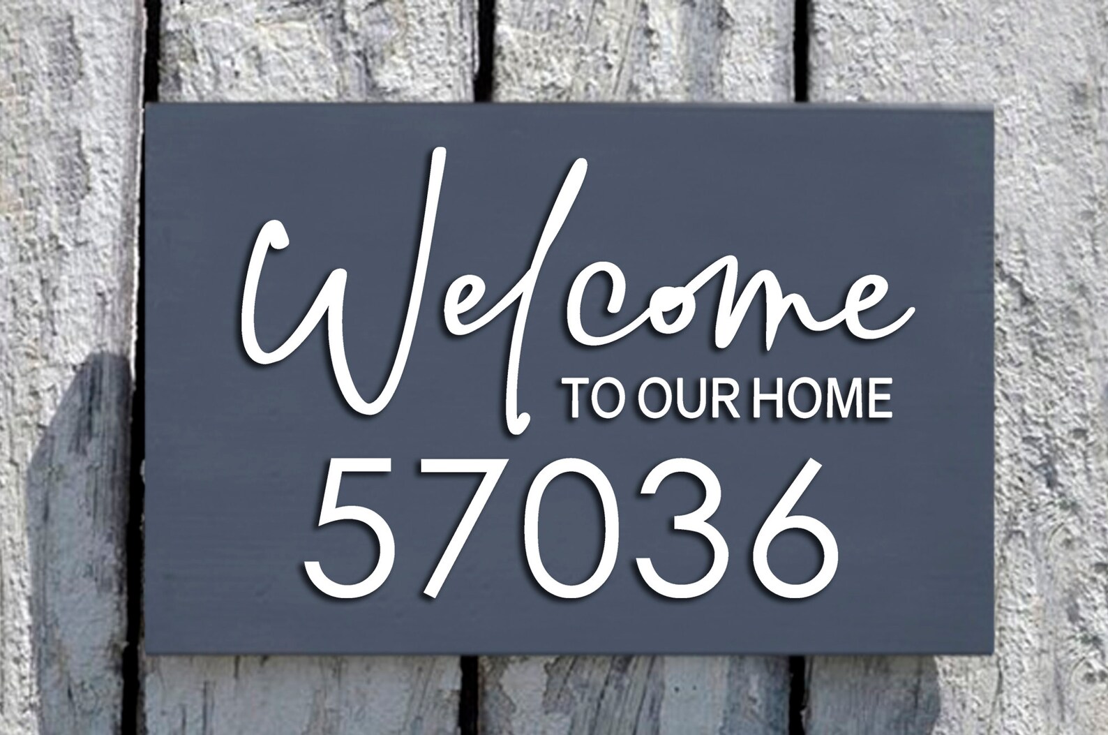Welcome to Our Home Address Sign 3D Address Numbers House - Etsy