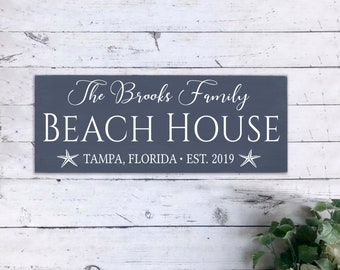 Shore House Sign - Etsy