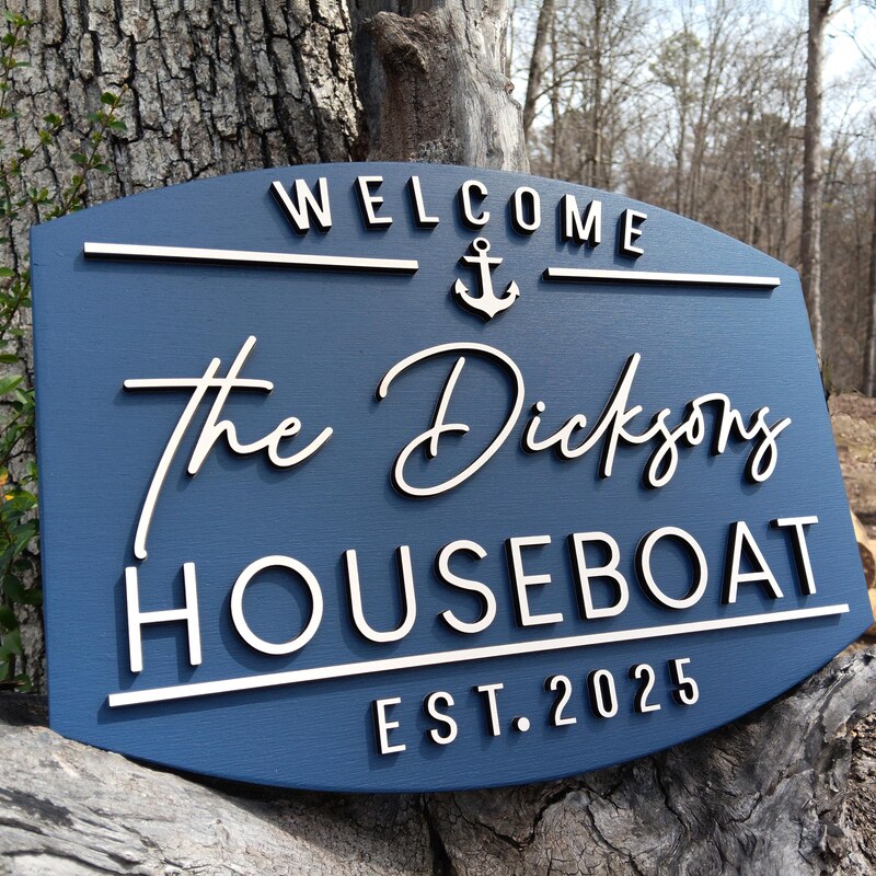 Boat House Sign - Etsy