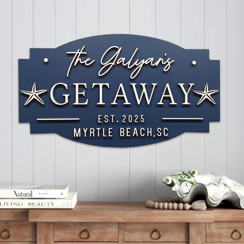 Getaway Sign - Etsy