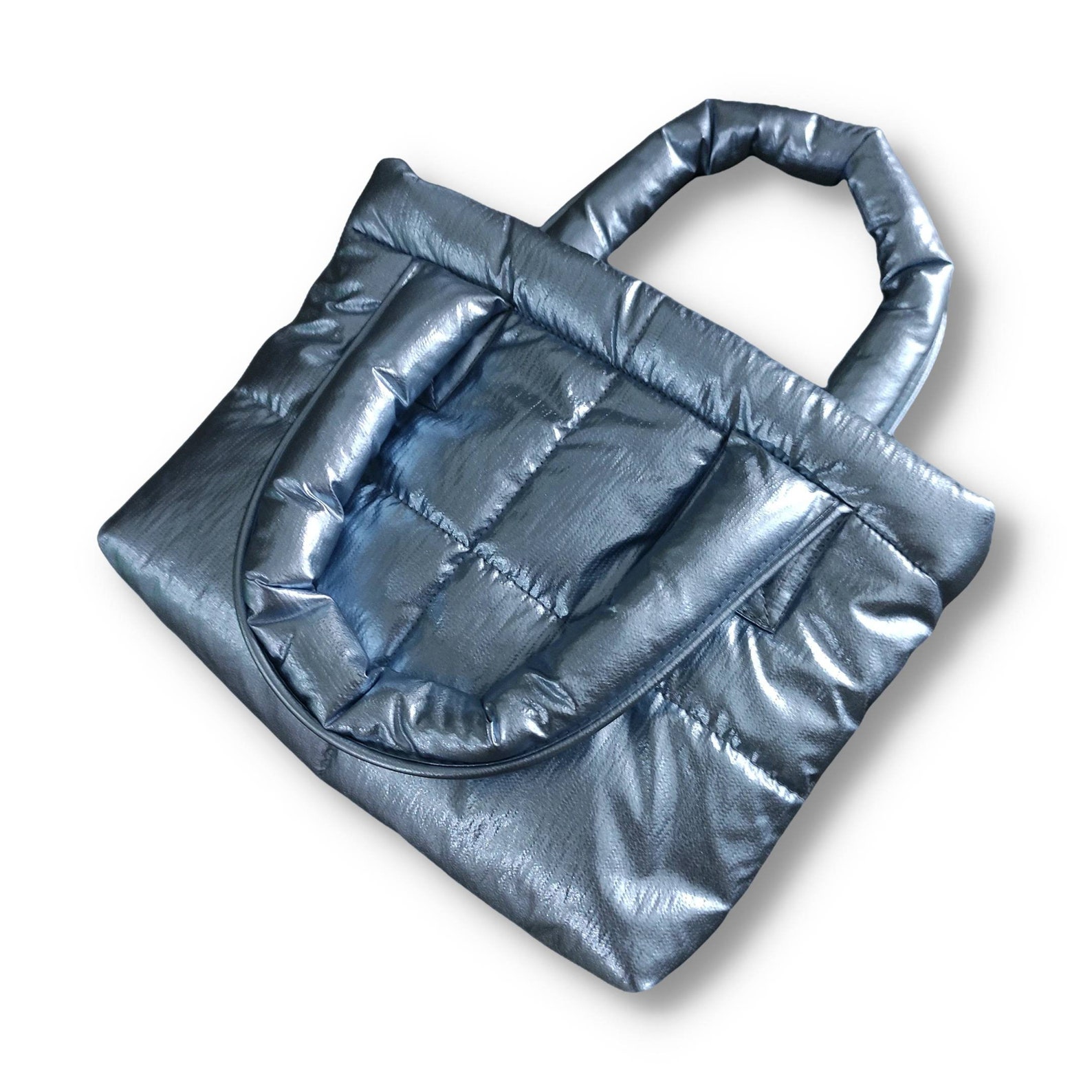 Mini Puffer Bag Quilted Small Handbag, Mini Pillow Bag, Gift for Her ...