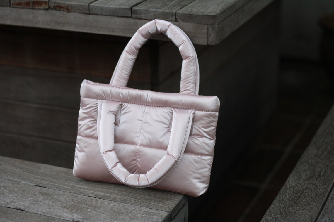 Mini Puffer Bag Quilted Small Handbag, Mini Pillow Bag, Gift for Her ...