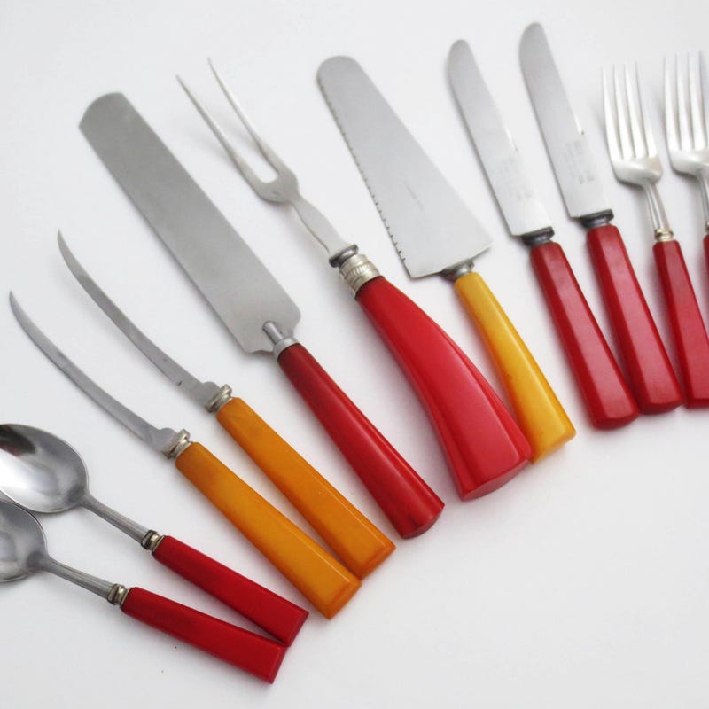 Bakelite Flatware - Etsy