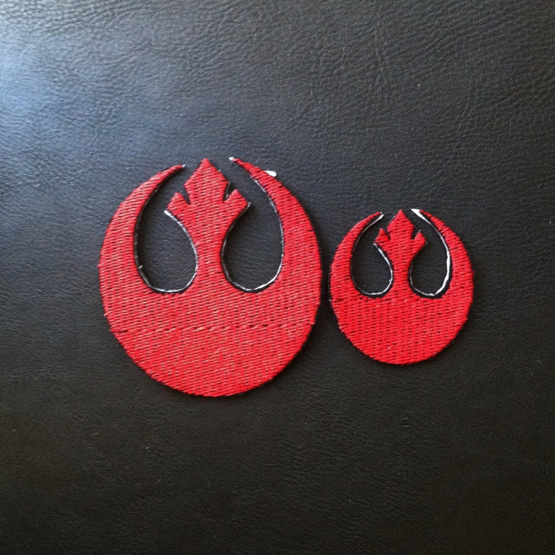 Star Wars Rebel Alliance Embroidered Patches - Etsy