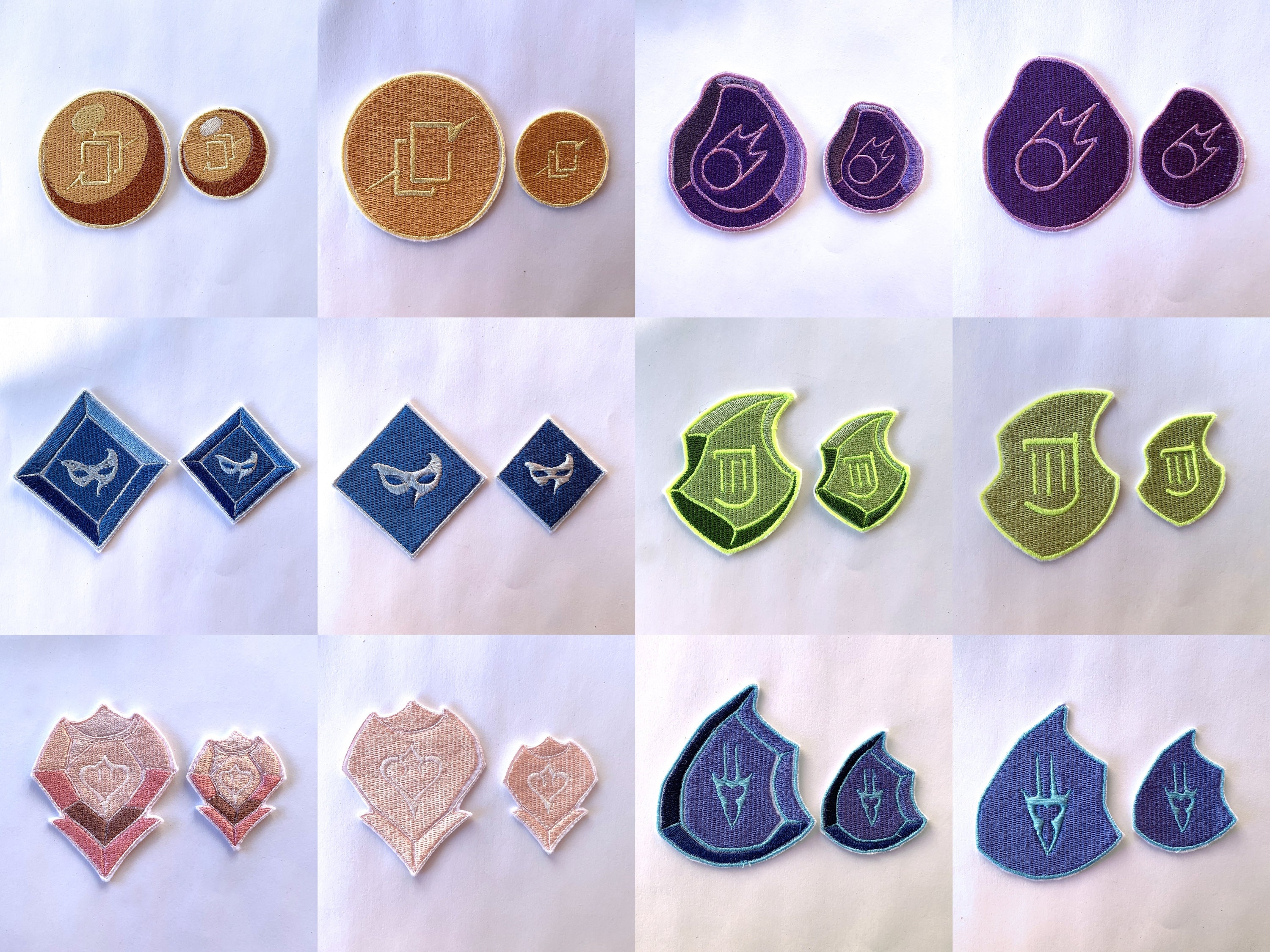 FFXIV Soul Crystal Job Stone Embroidered Patches | Etsy