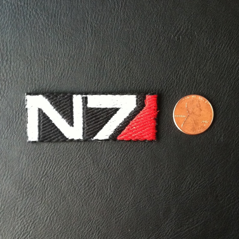 N7 Embroidered Patch | Etsy