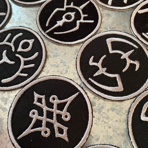 Fire Emblem Three Houses Crest Embroidered Patches - Etsy