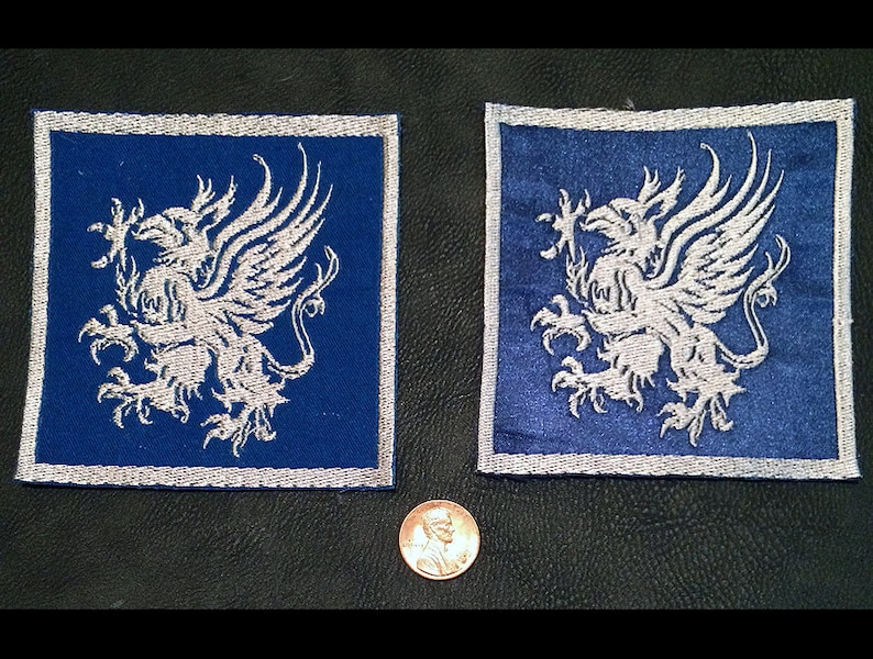 Dragon Age - Grey Warden Griffon Embroidered Patch - Etsy