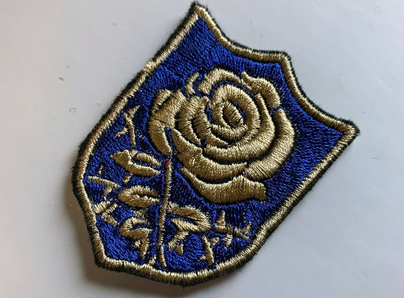 Black Clover Blue Rose squad Embroidered Cosplay Patches | Etsy
