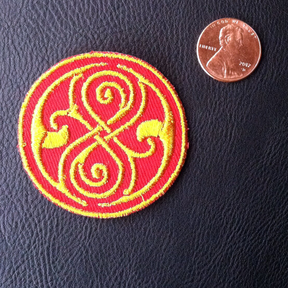 Doctor Who Seal of Rassilon Embroidered Patch | Etsy