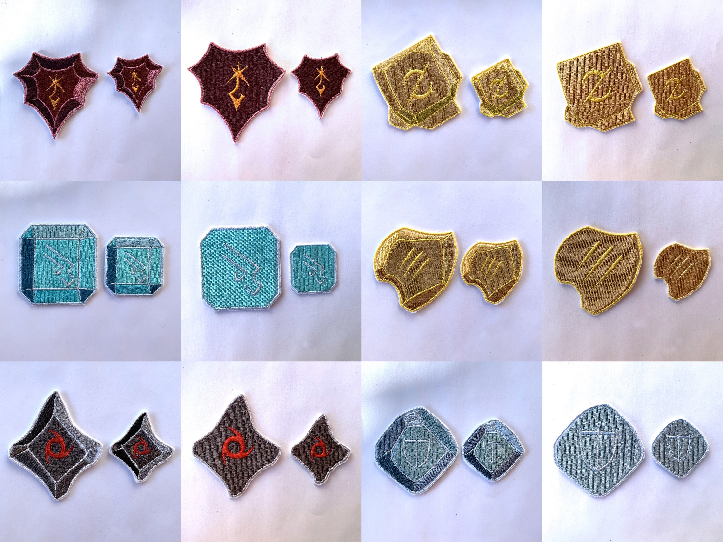 FFXIV Soul Crystal Job Stone Embroidered Patches | Etsy