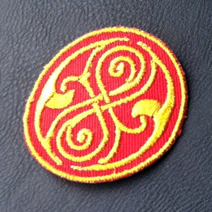 Doctor Who Seal of Rassilon Embroidered Patch - Etsy