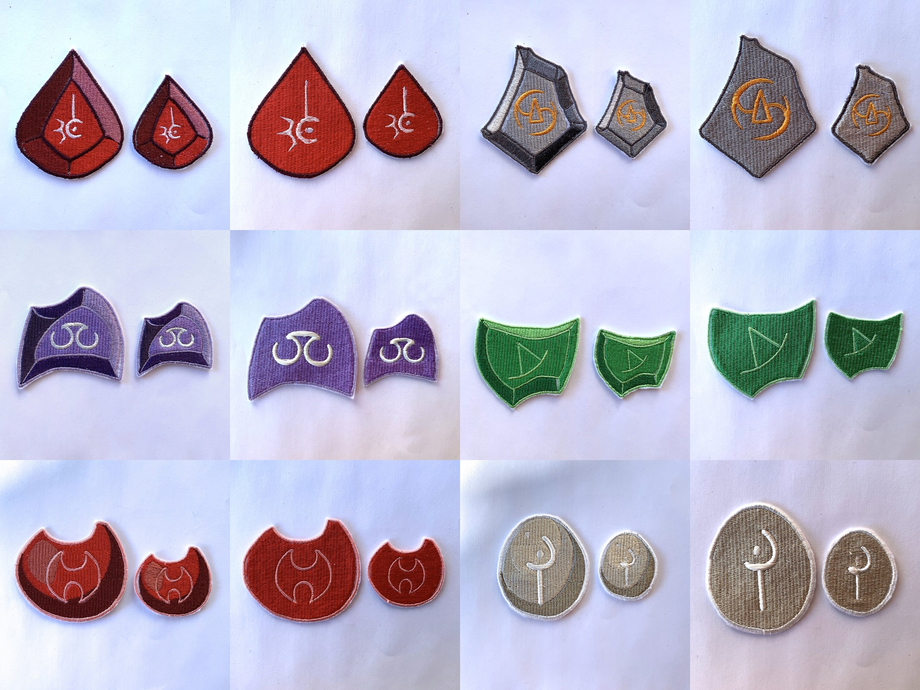 FFXIV Soul Crystal Job Stone Embroidered Patches | Etsy