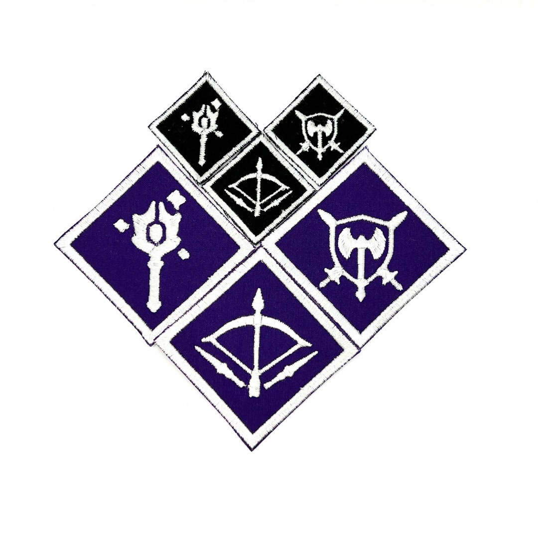 Dragon Age: the Veilguard-inspired Specialization Embroidered Patches ...