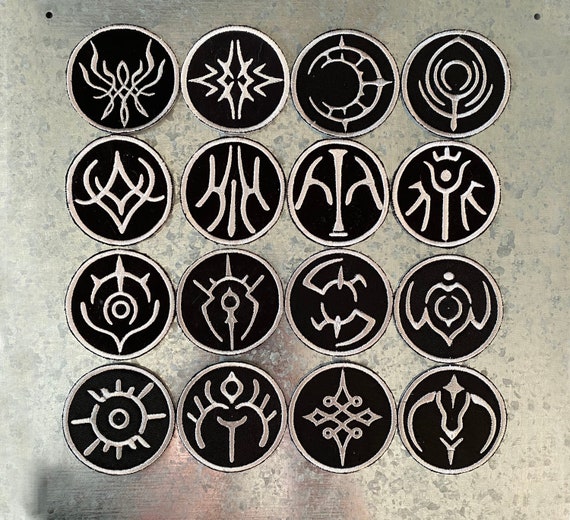 Fire Emblem Three Houses Crest Embroidered Patches - Etsy