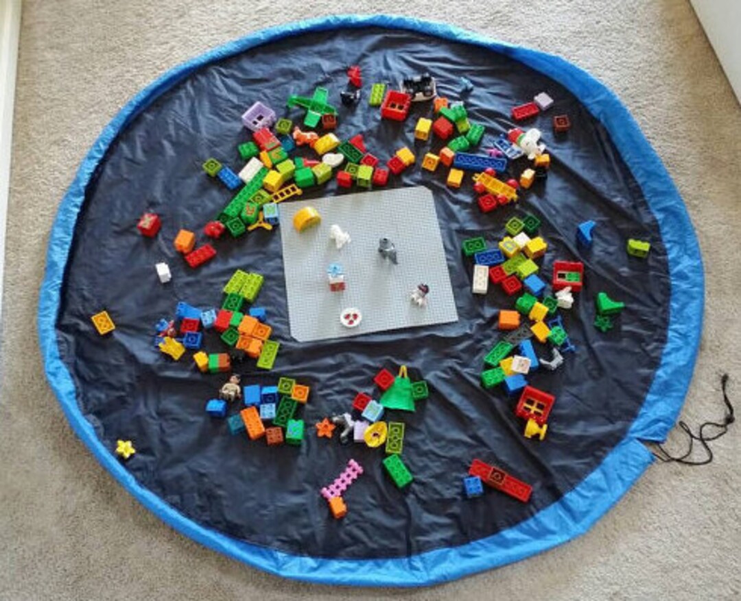 Play Mat, Toy Mat, Toy Storage Bag, Pull String Mat, 60 - Etsy