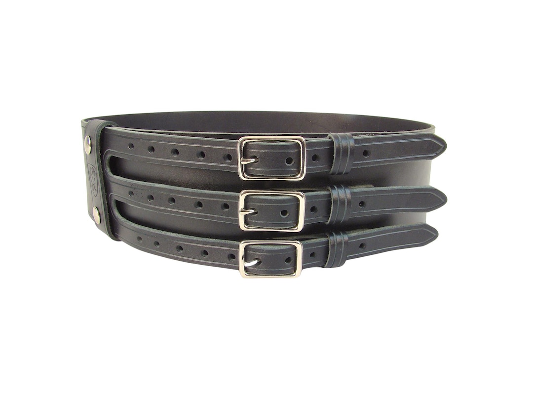 Triple Buckle Belt, Medieval Leather Belt, Gladiator Belt for ...