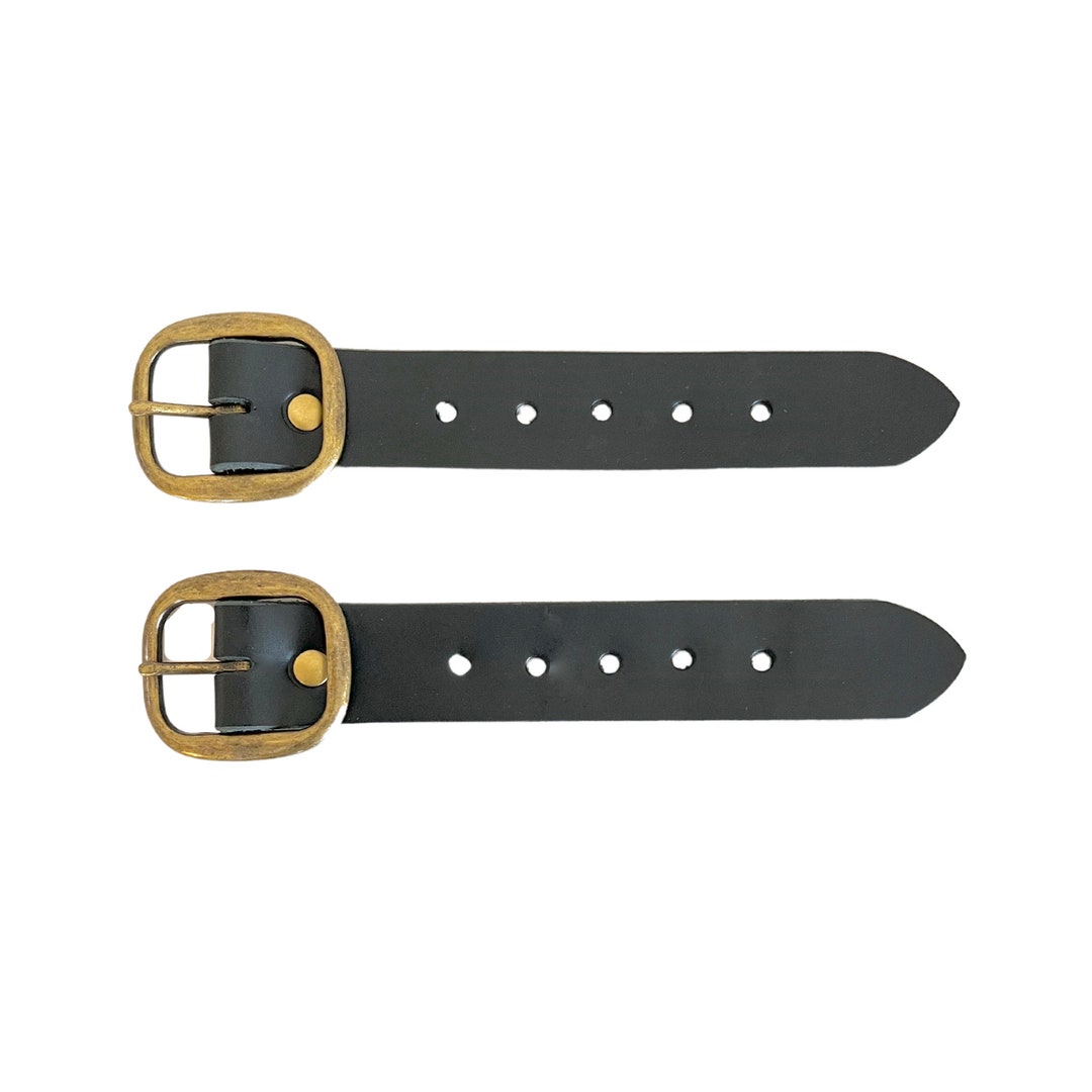 Leather Kilt Strap Extender: Antique Brass Buckle, 1 1/4 Inch - Etsy