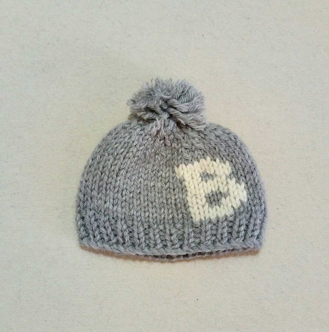 Baby Hat With Name Initial Monogrammed Baby Hat Personalized - Etsy