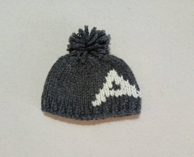 Baby Hat With Name Initial Monogrammed Baby Hat Personalized Baby Hat ...