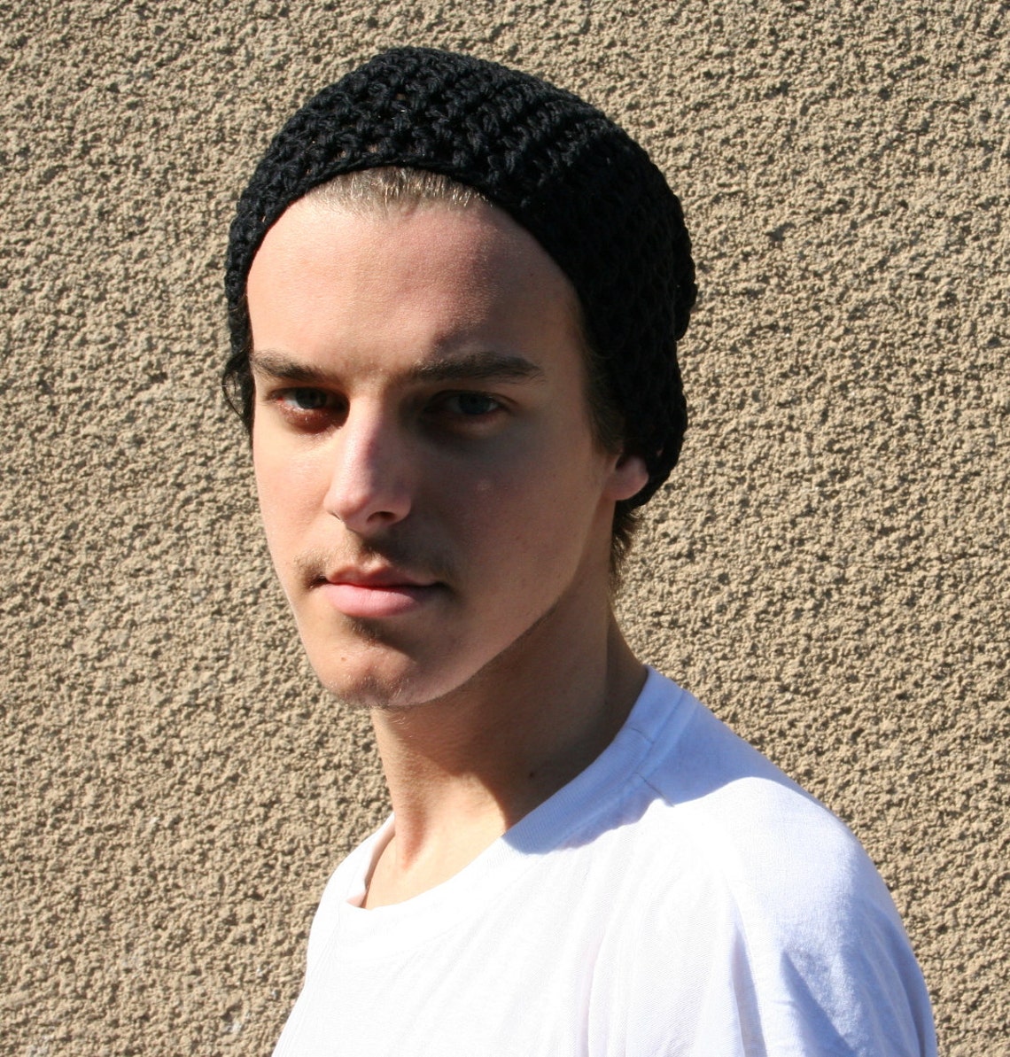 Summer Crochet Slouch Hat Women Men Beanie Gift Summer Clothing Black ...
