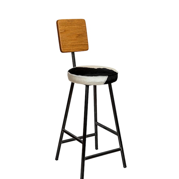 Cowhide Bar Stools - Etsy