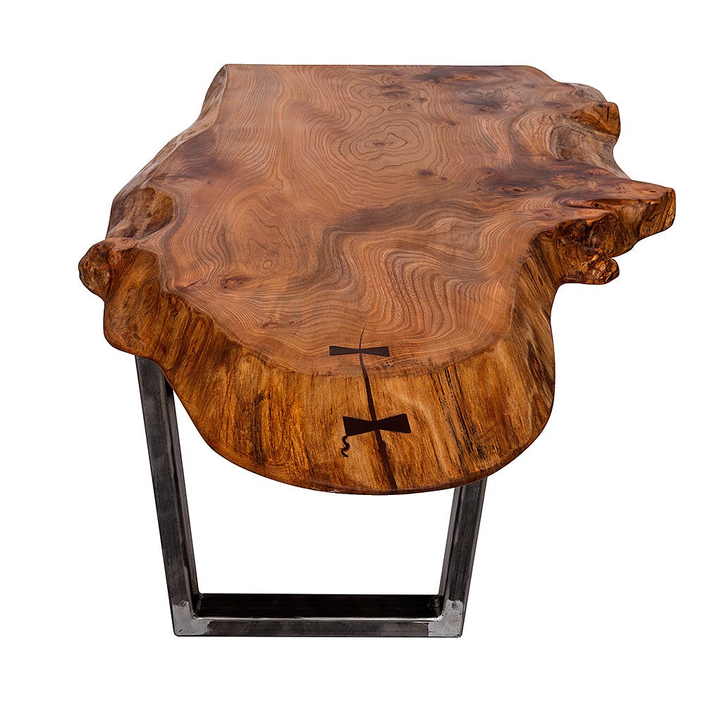 Live Edge Elm Coffee Table - Etsy
