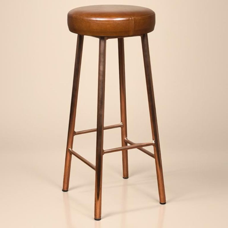 Bar Stool in Copper - Etsy