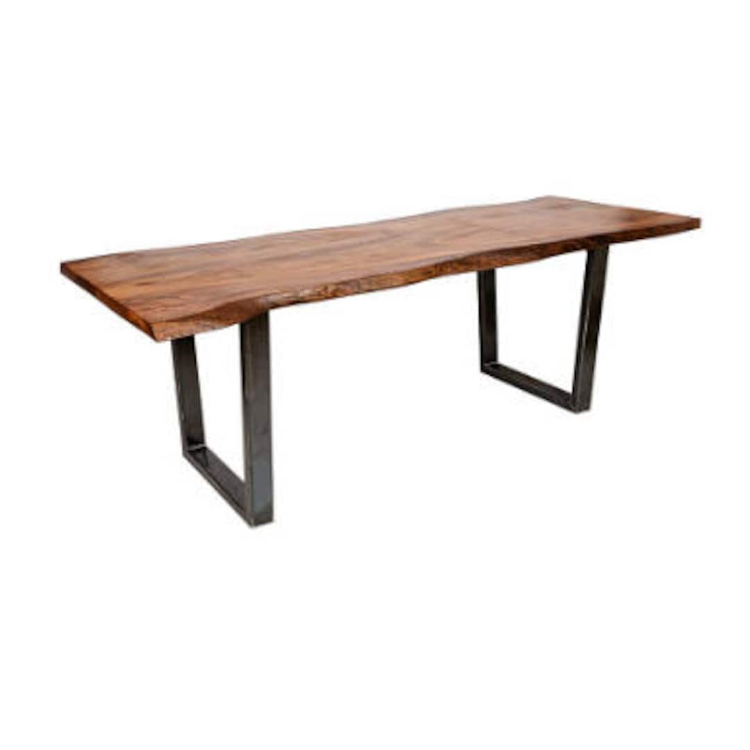 Live Edge Elm Dining Table - Etsy UK